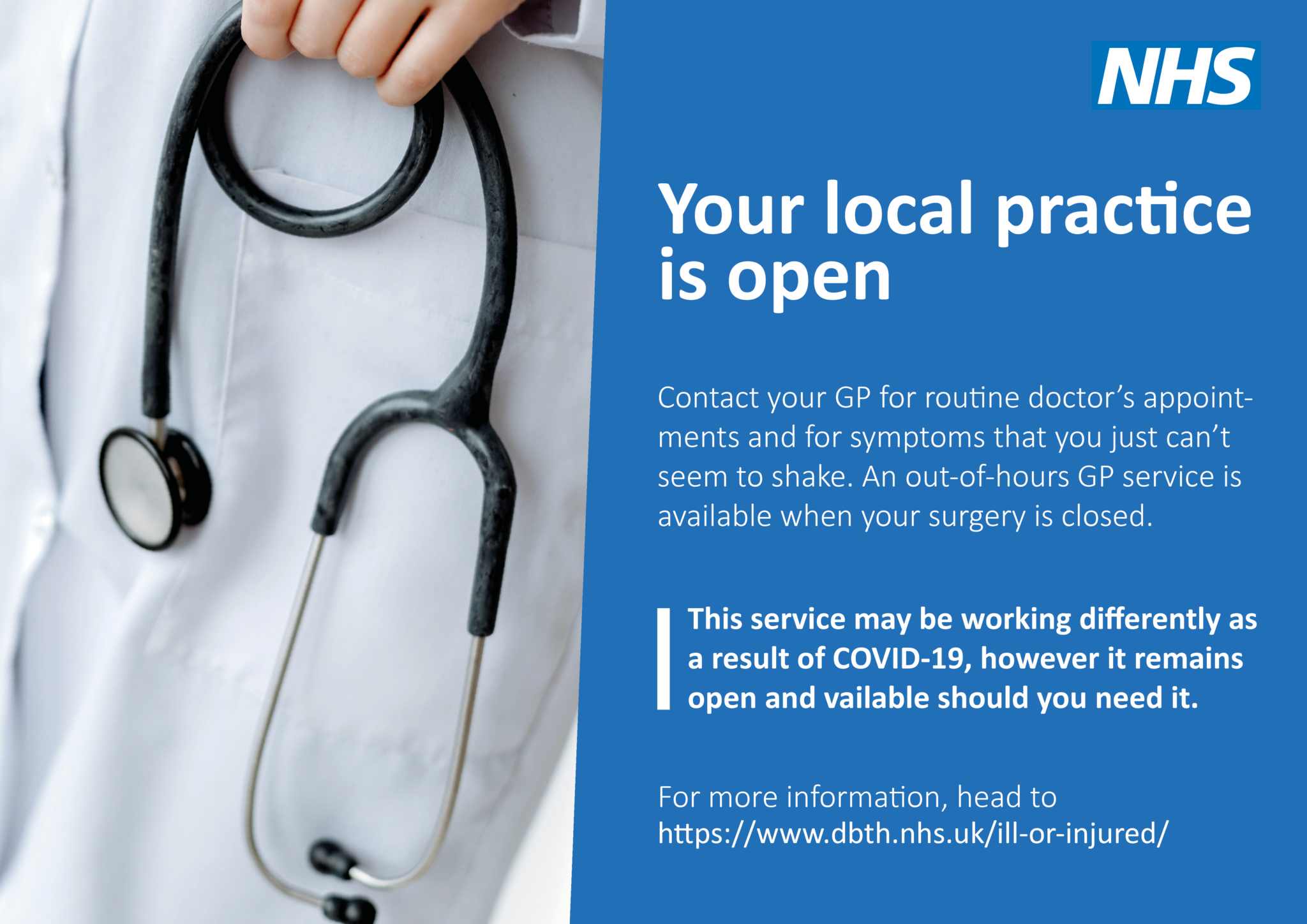 Your local practice - Doncaster and Bassetlaw Teaching Hospitals