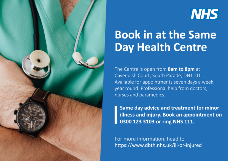 Same Day Health Centre - Doncaster and Bassetlaw Teaching Hospitals