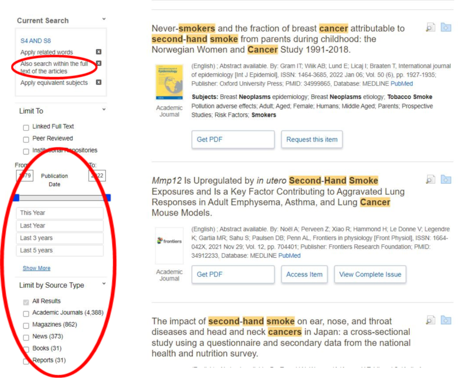 NHS Knowledge & Library Hub - in depth guide to searching - Doncaster ...