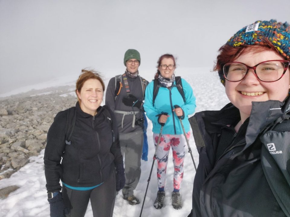 Speech and Language Therapists complete mountain challenge to help ...