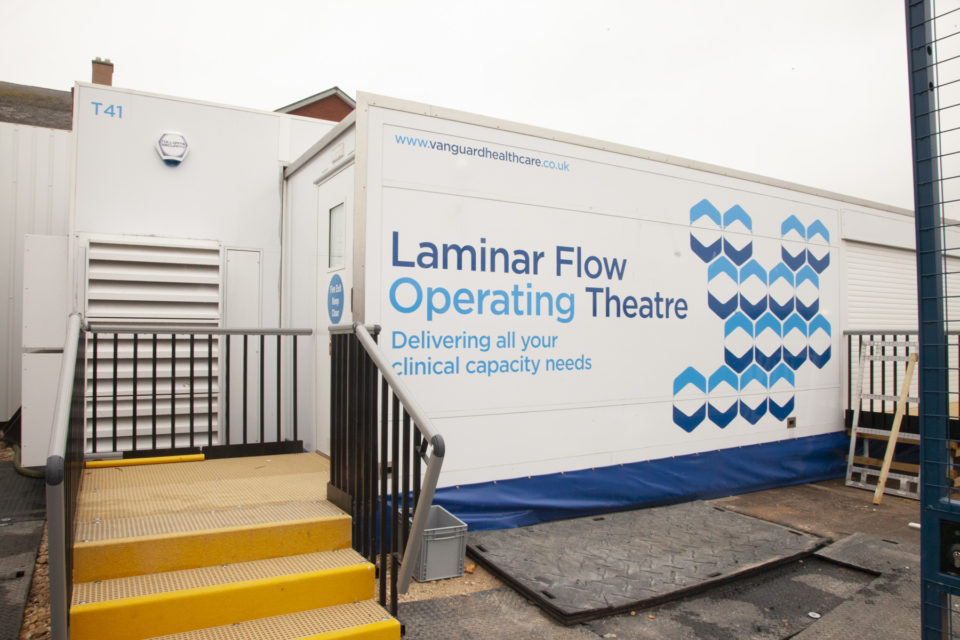 Modular theatre units installed at Bassetlaw Hospital - Doncaster and ...