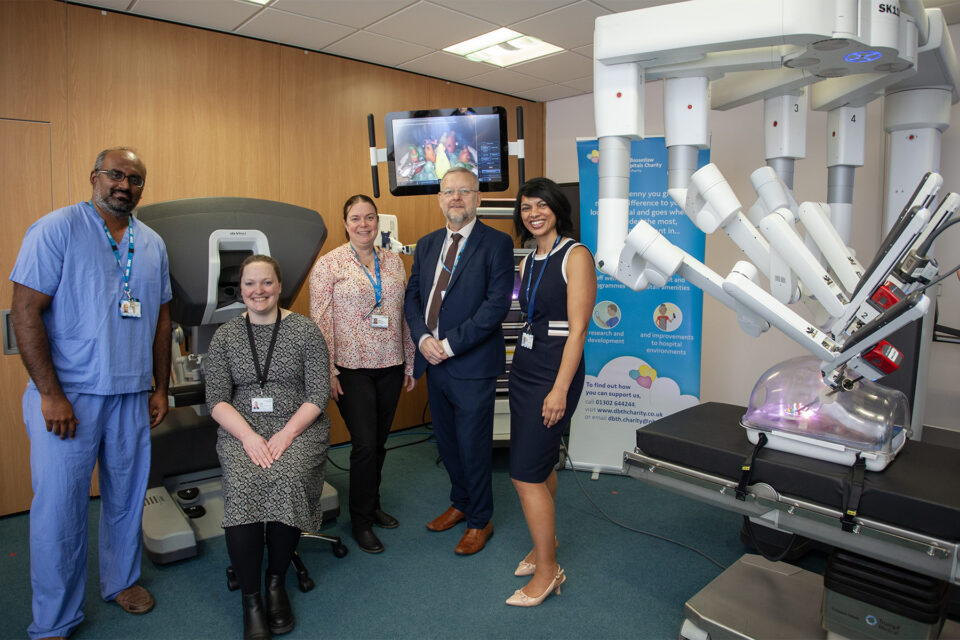Live demonstration of surgical robot as local hospitals move closer to ...