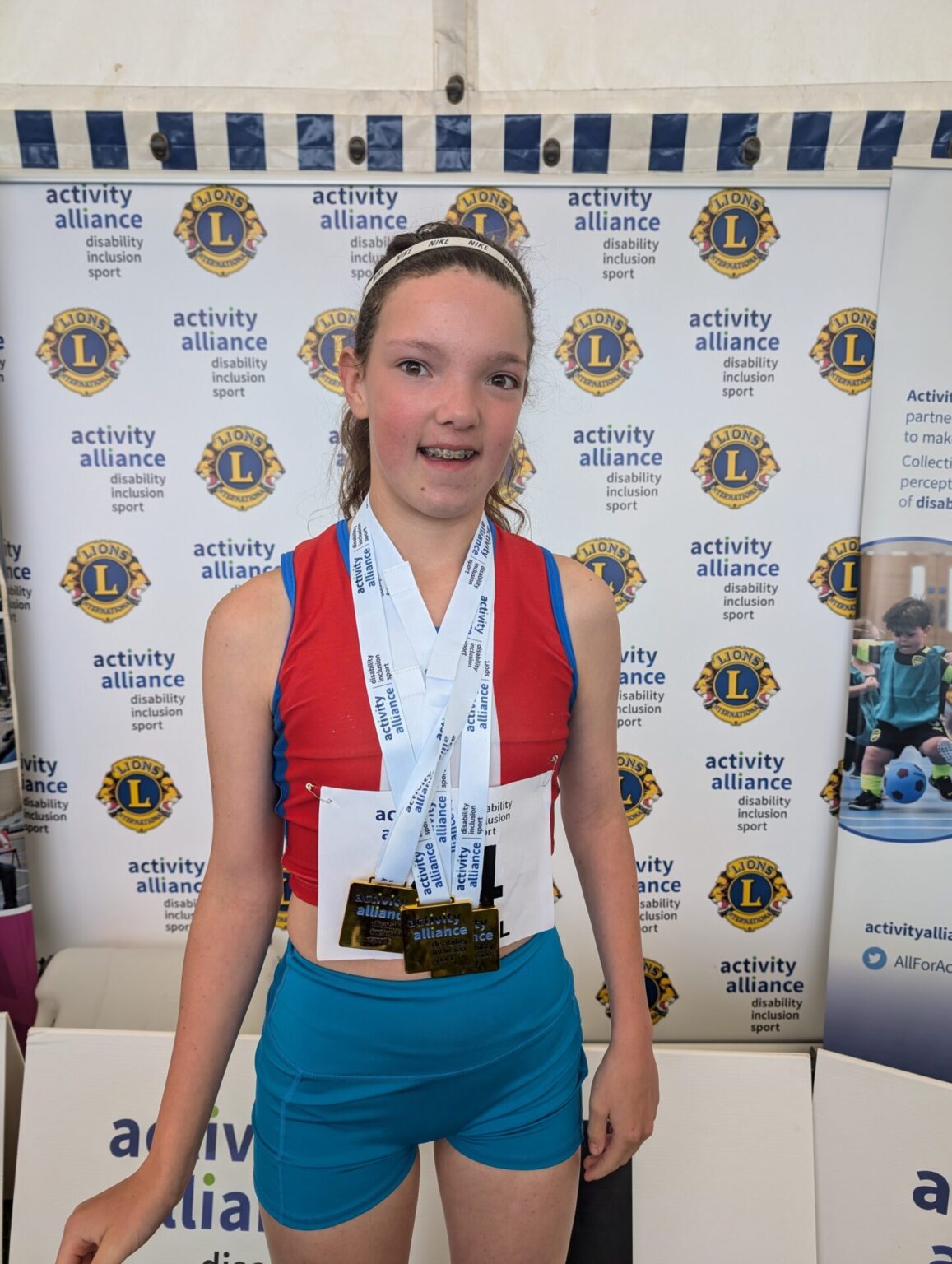 ‘Tenacious’ 12-year-old patient takes home three golds at national ...
