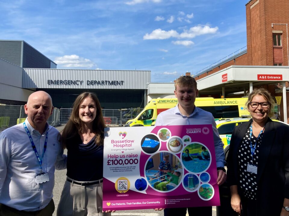 Midlands-based business donates £2,100 to Bassetlaw hospital fundraiser ...