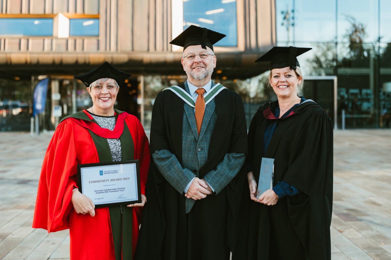 Doncaster and Bassetlaw Teaching Hospitals honoured with University Campus Doncaster Community ...