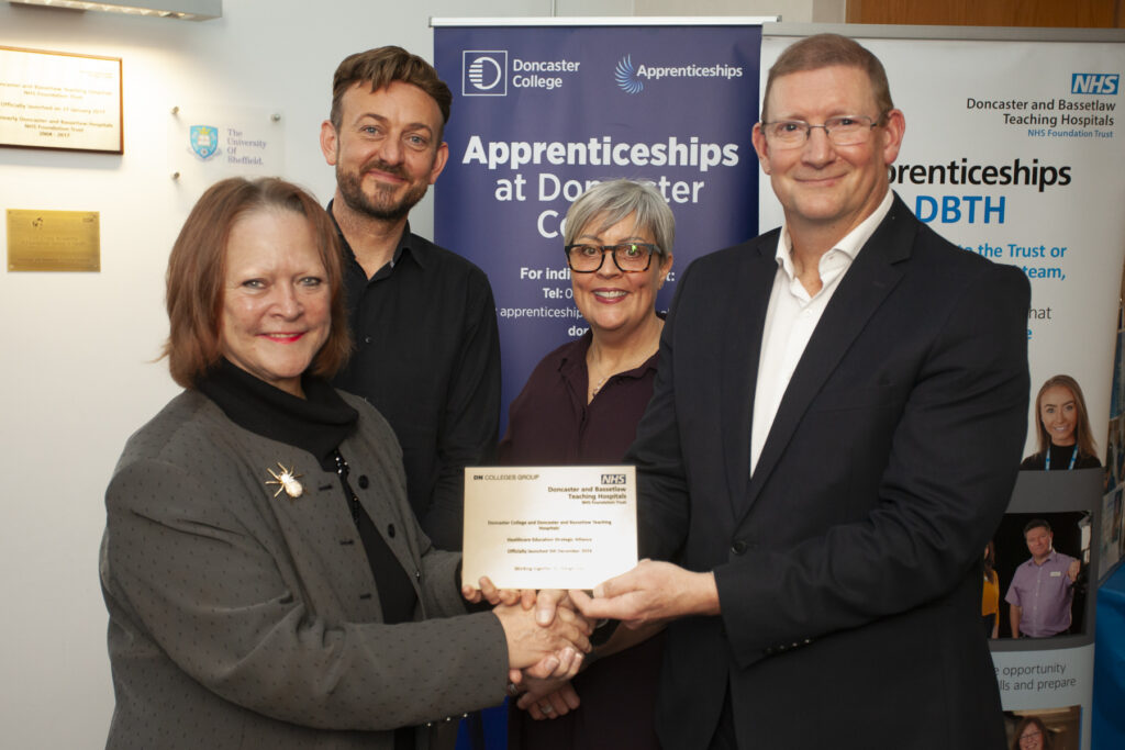 Landmark partnership launched between DBTH and Doncaster College to ...