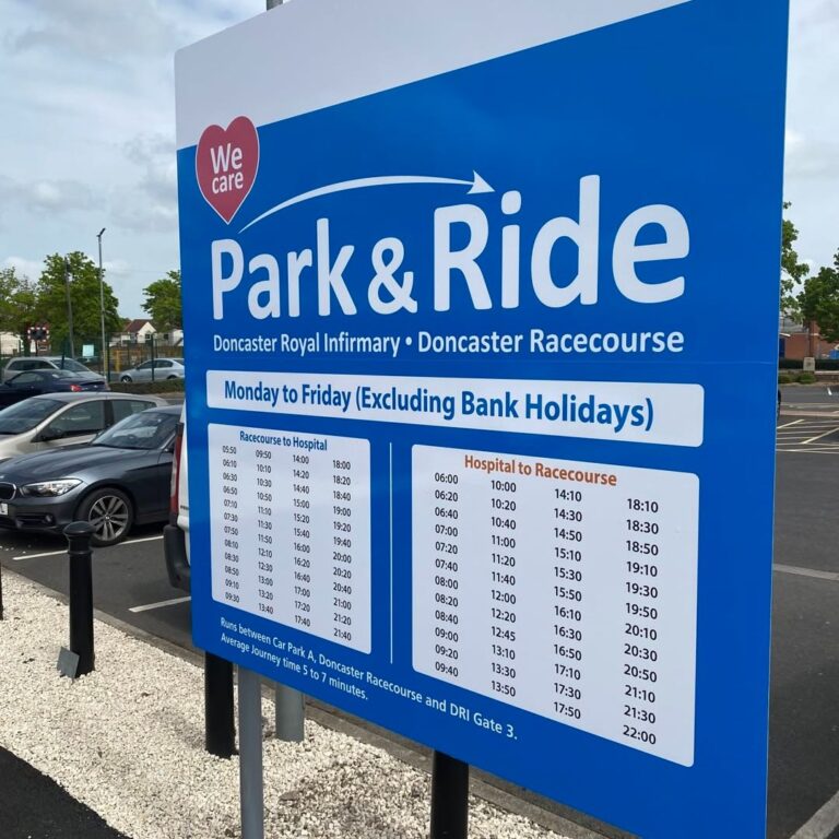 DRI Park and Ride - Doncaster and Bassetlaw Teaching Hospitals